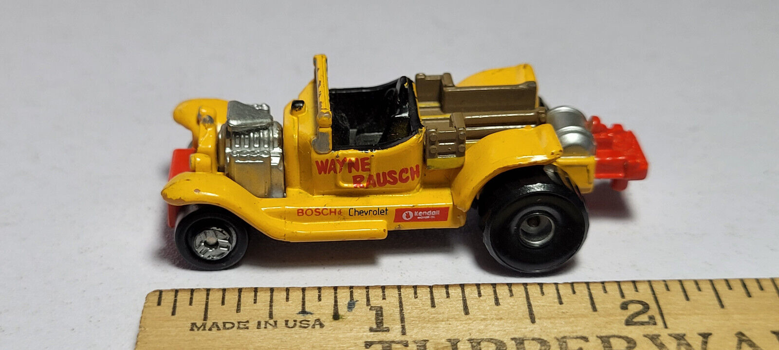 Tuff Trax Ford Wayne Rausch Drag Pull Truck Galoob Micro Machines Rare – jessieandjethro